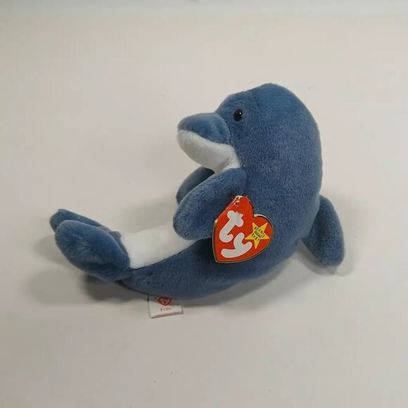 Ty | Toys | Ty Beanie Baby Echo The Dolphin | Poshmark